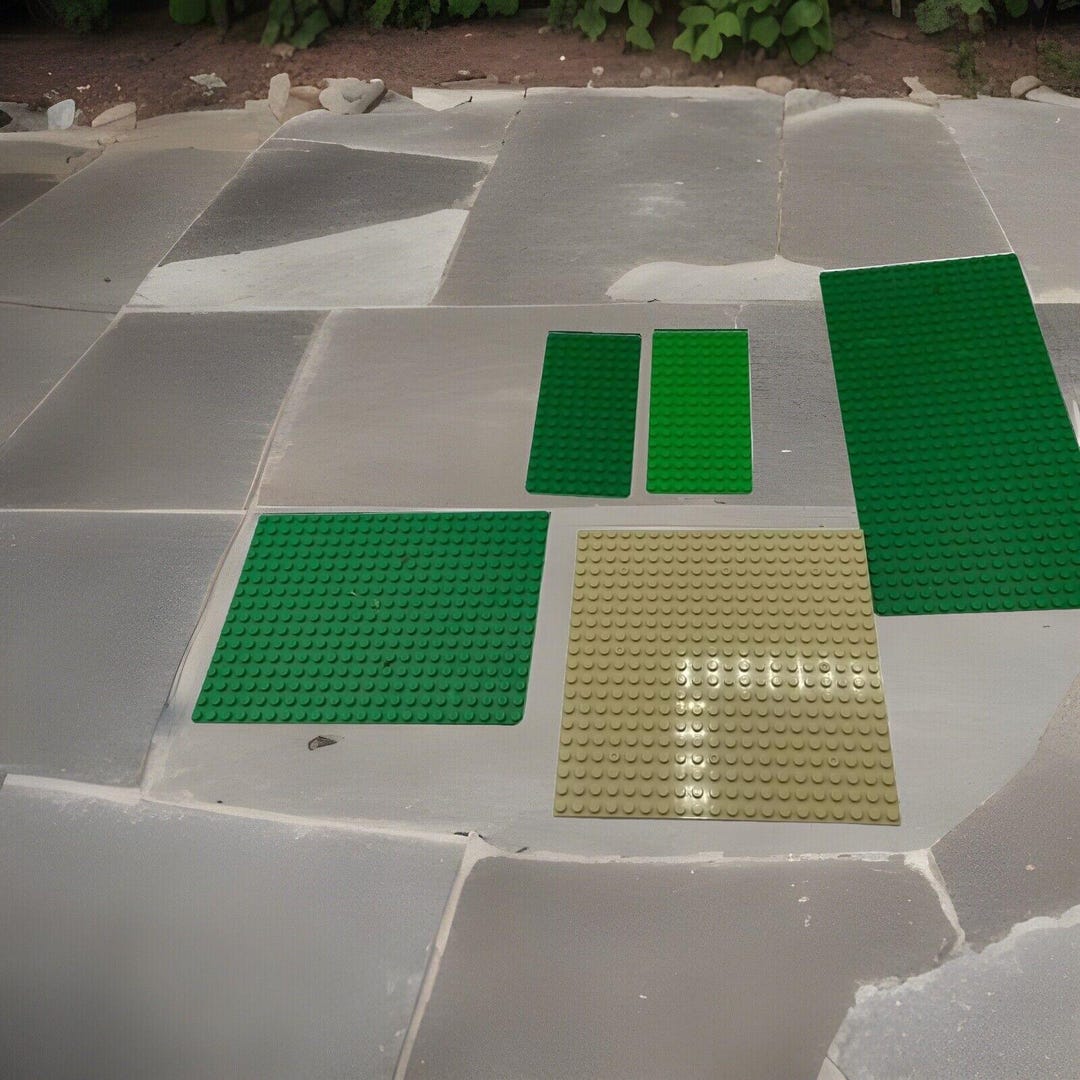 Lego Brick Plate Baseplate Lot of 5 Colored Varied - Etsy