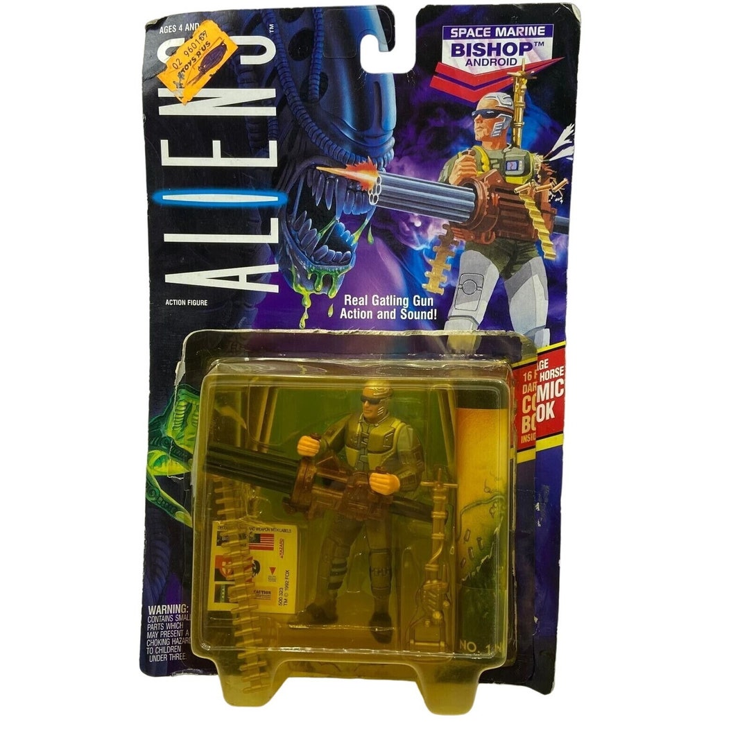 Vintage 1992 Kenner Aliens Space Marine Bishop Android Action Figure - Etsy