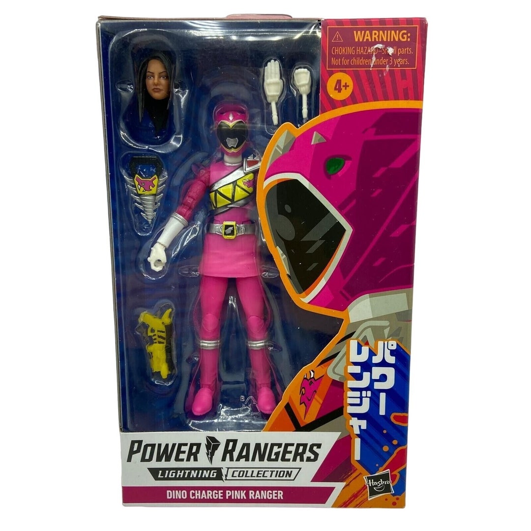 Power Rangers Lightning Collection Pink Ranger Dino Charge - Etsy