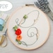 Letter C Pdf Hand Embroidery Beginner Monogram Pattern DIY Ribbon ...