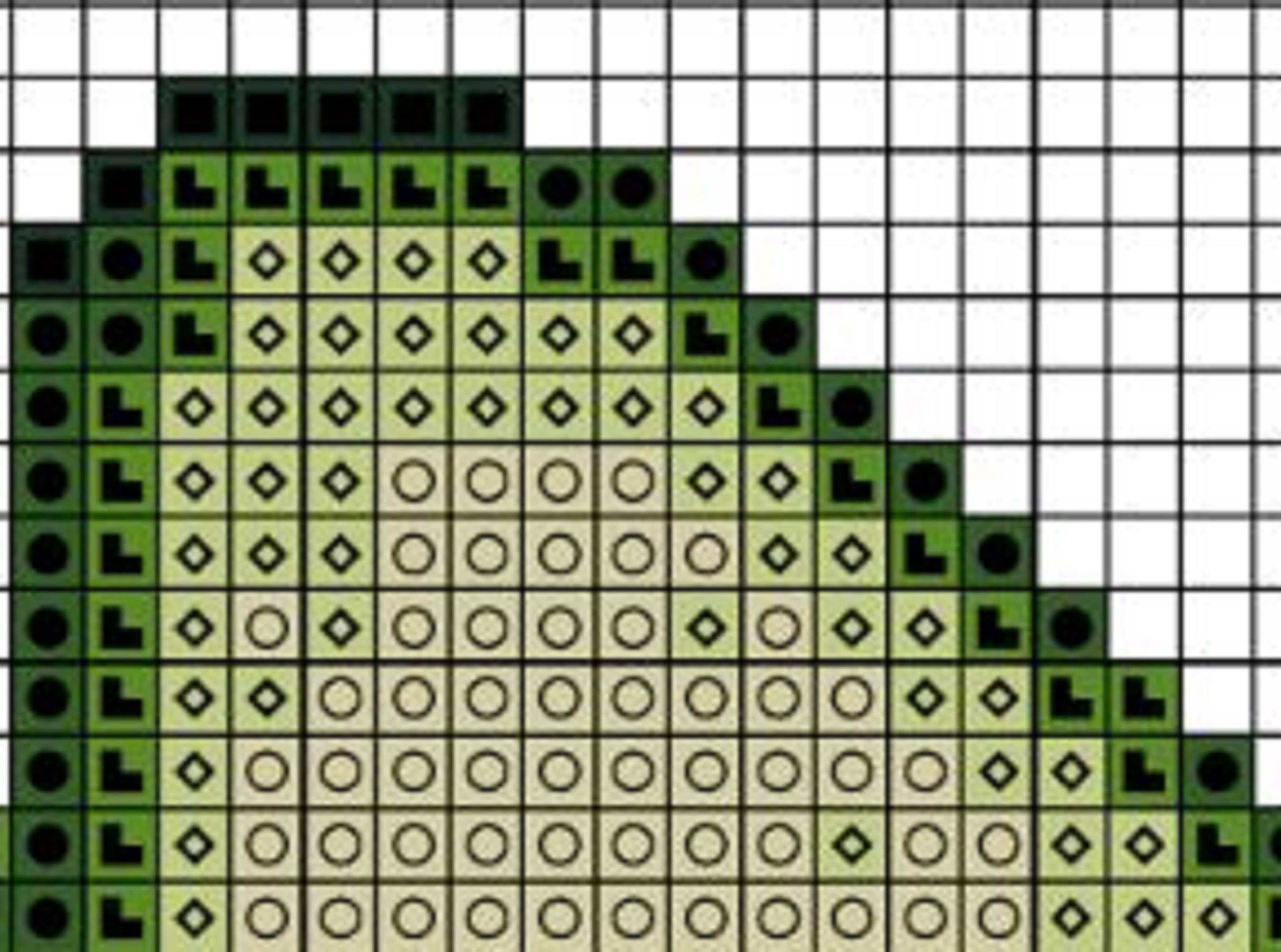 Avocado Cross Stitch Pattern Pdf Easy Food Embroidery DIY, Small Design ...