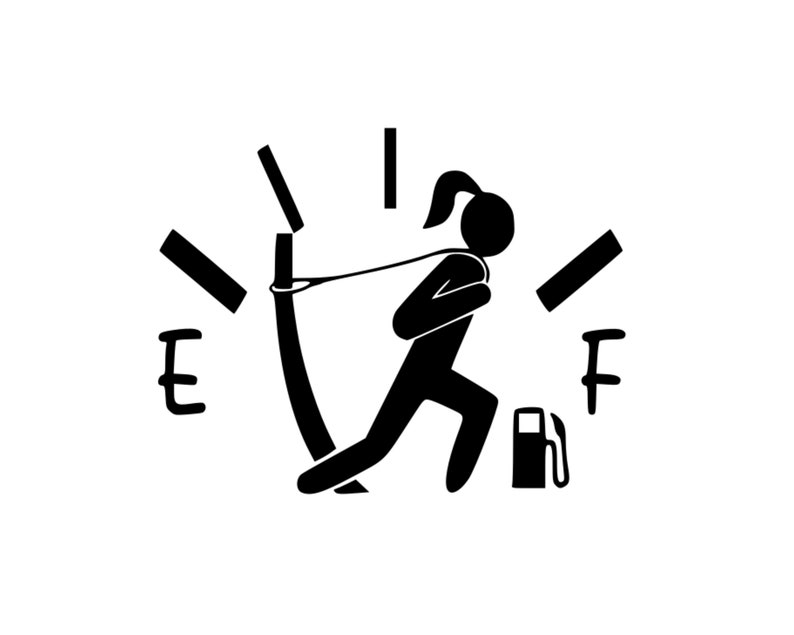 Gas Tank Decal SVG / PNG 2 Women - Etsy