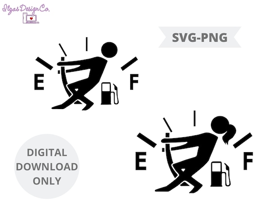 Gas Tank Decal SVG/PNG - Etsy