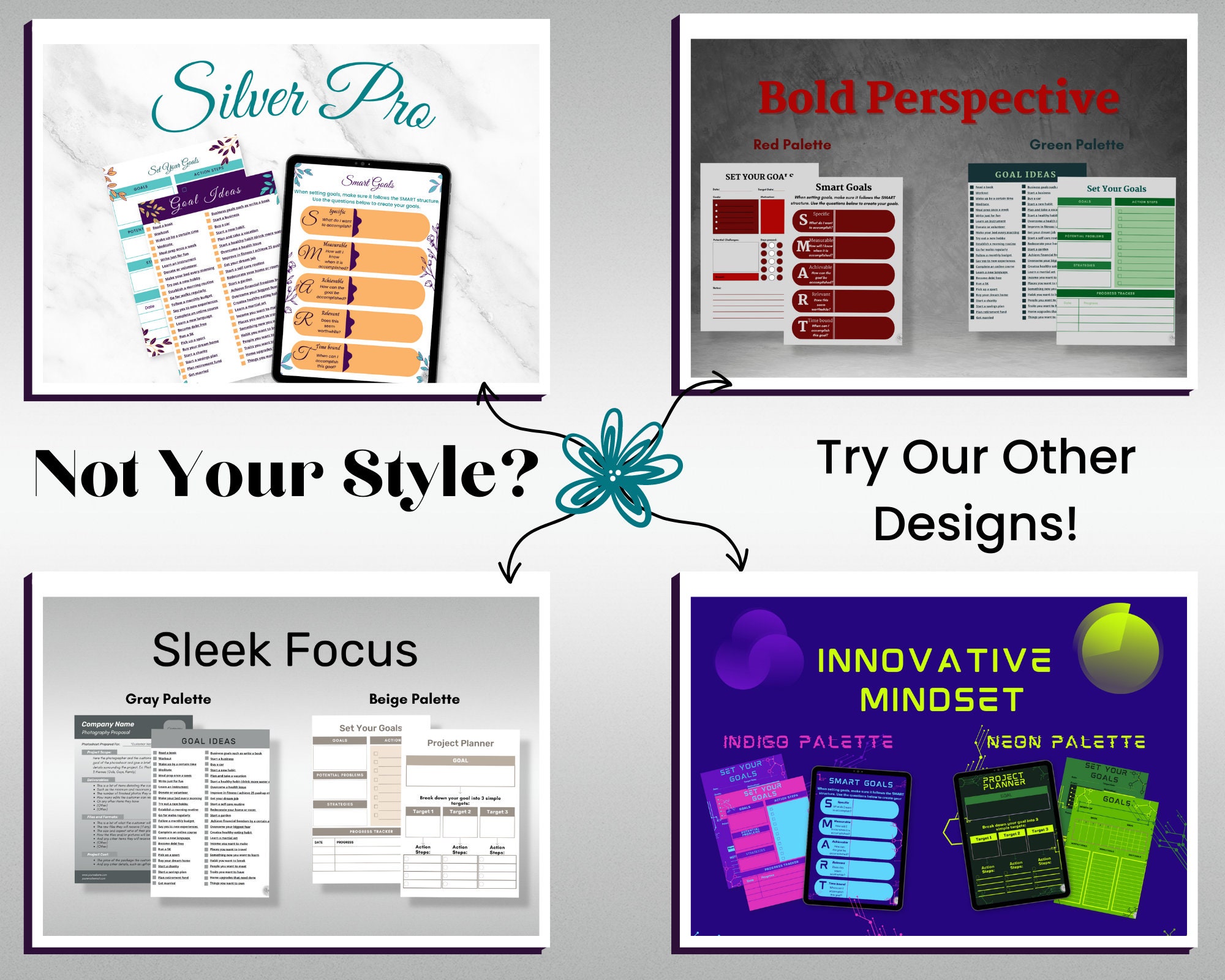 Printable Self Care Bundle Self Care Planner Self Love Tracker Moms ...