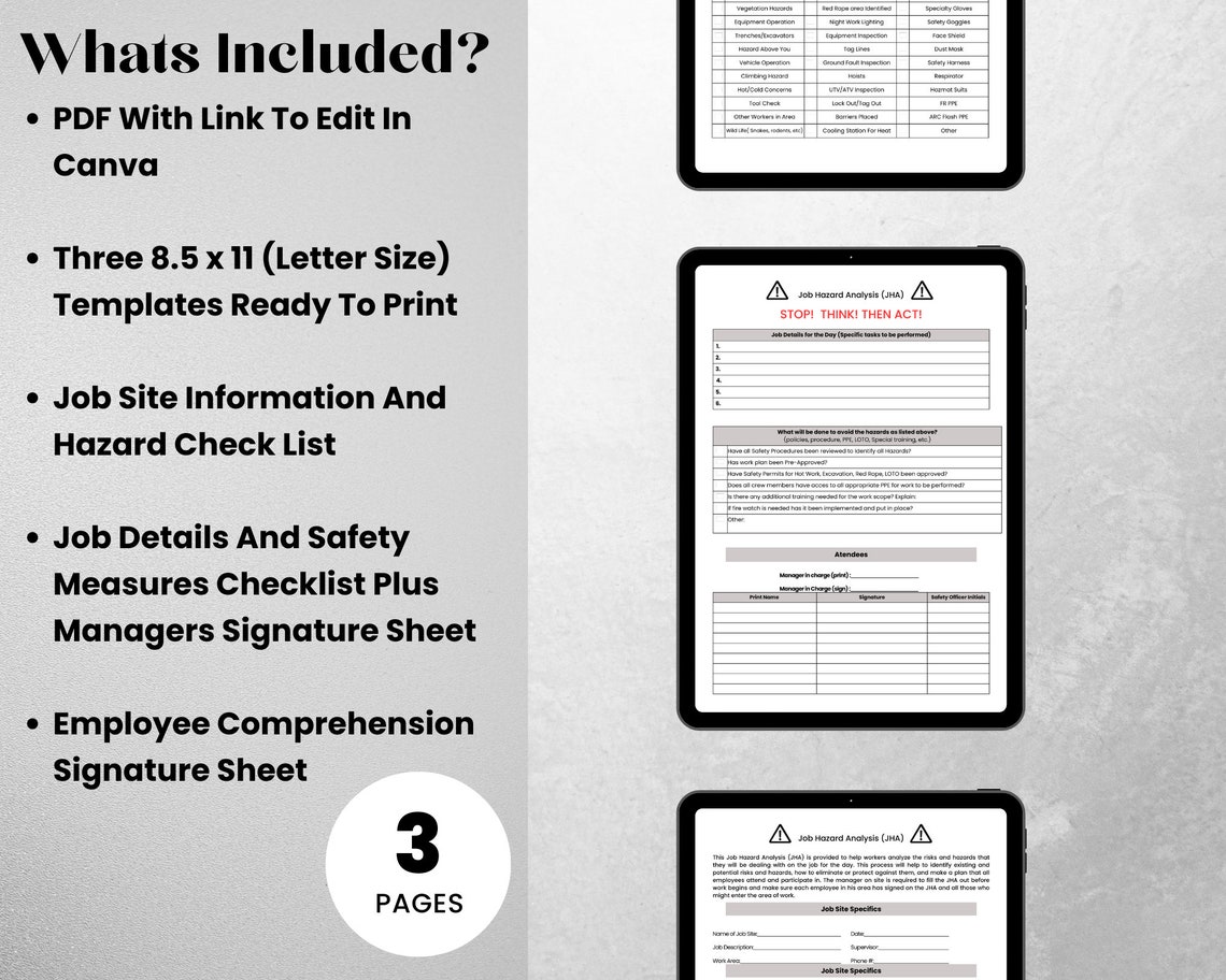 Job Hazard Analysis (JHA) Job Safety Analysis (JSA) Job Hazard Analysis ...