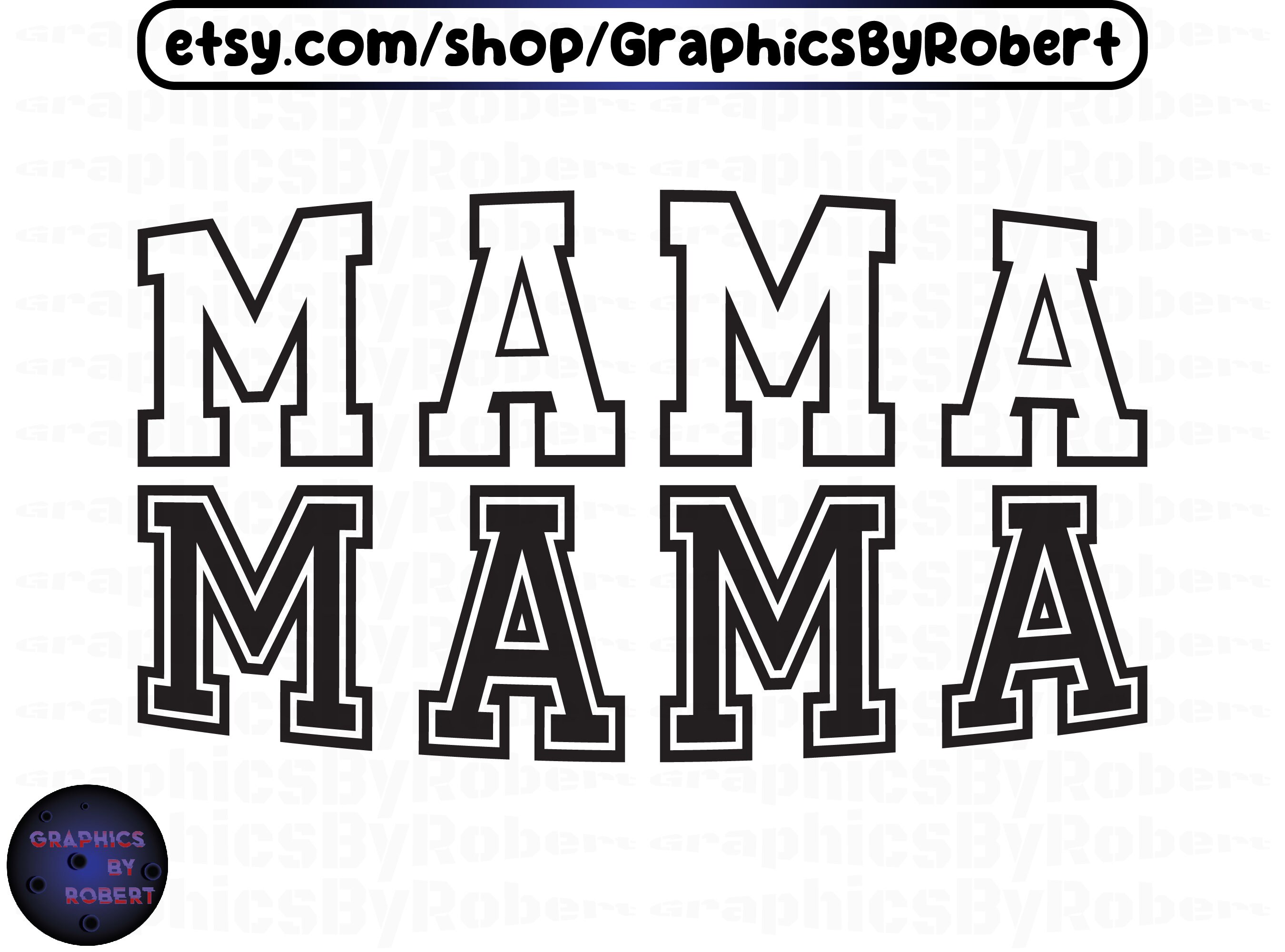 Mama SVG, Mama Png, Mom Svg, College Mama, Varsity Mama Svg, Mama T ...