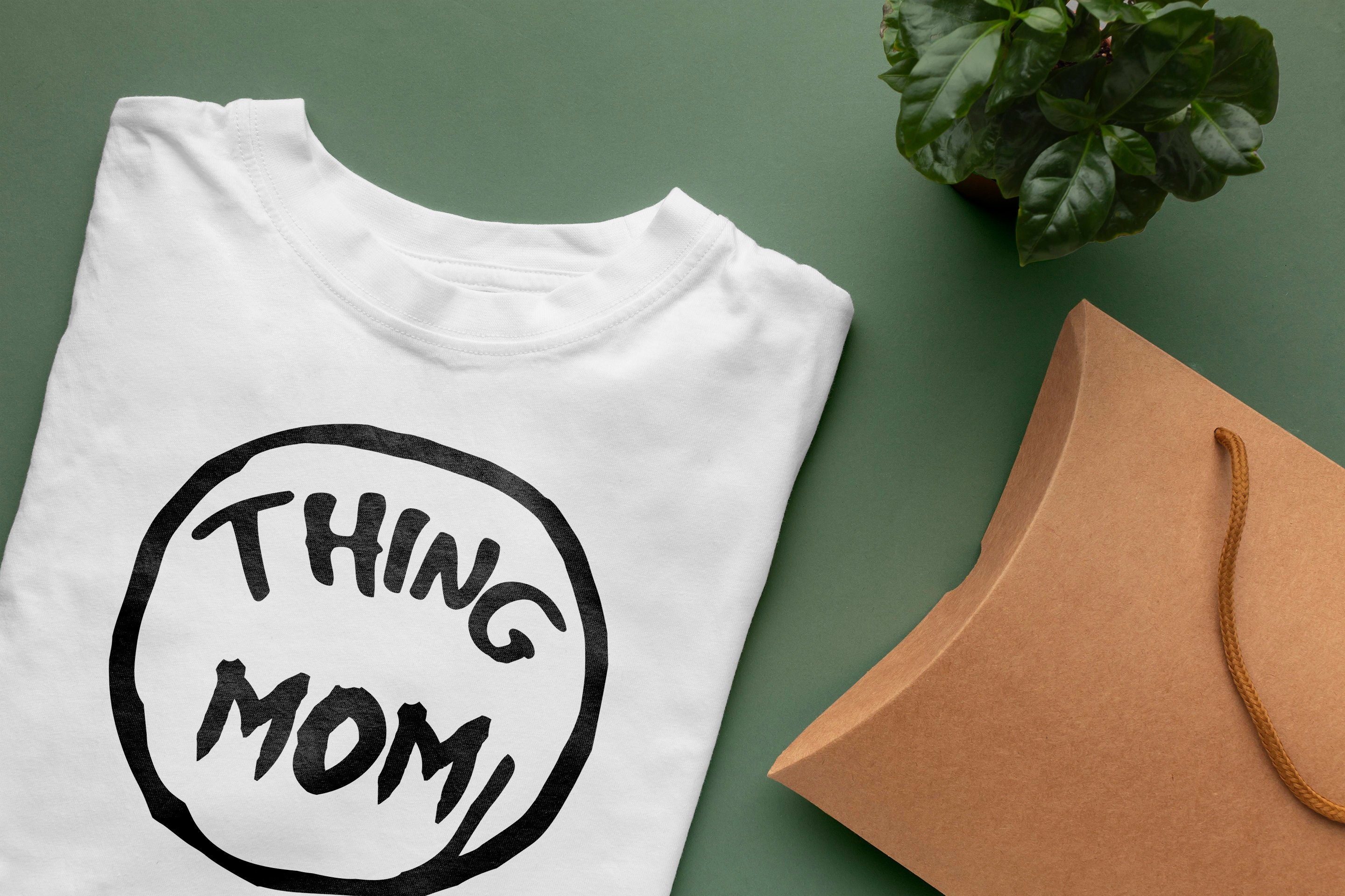 Layered Thing 1 Thing 2 Svg Png, Thing Mom Svg, Thing Dad, Thing ...