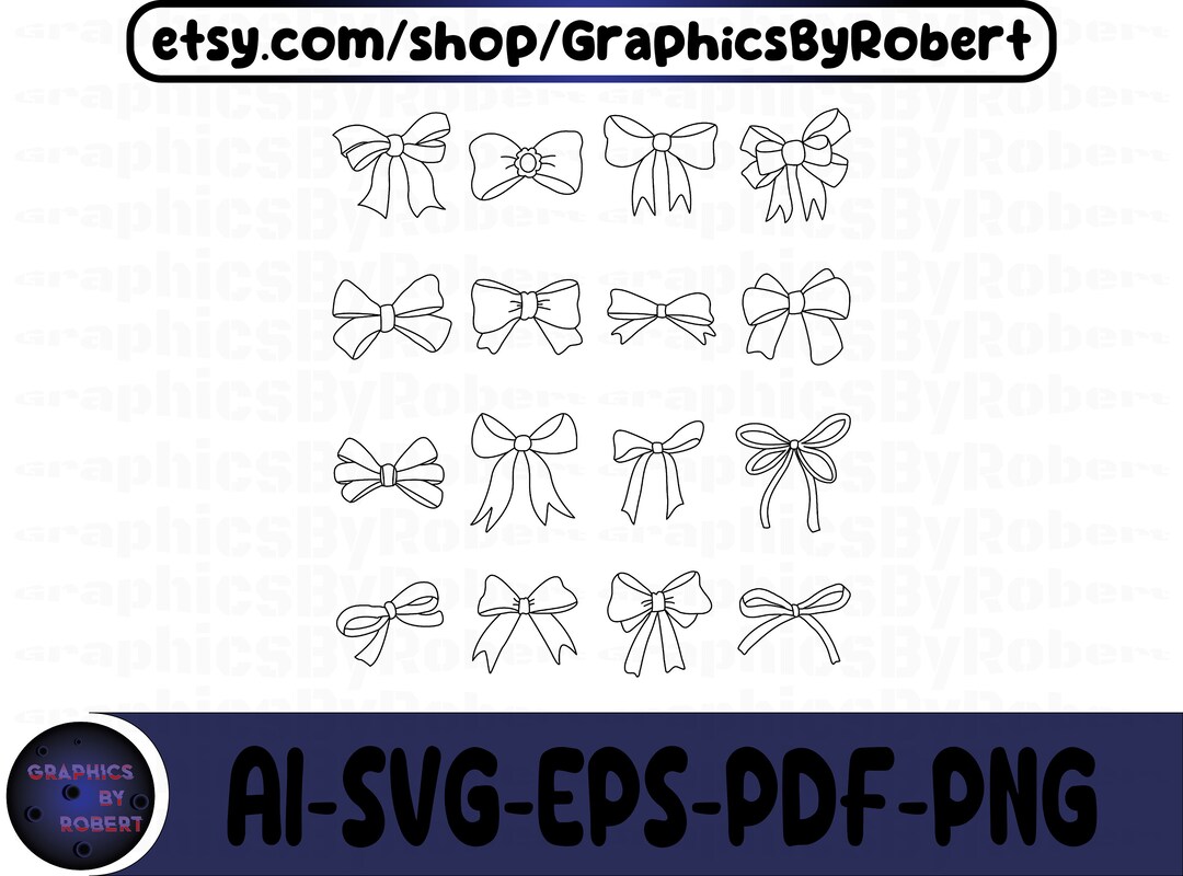 Cheer Bow Svg, Cheer Bow Bundle Png, Cheer Bow Cut File, Cheerleader ...