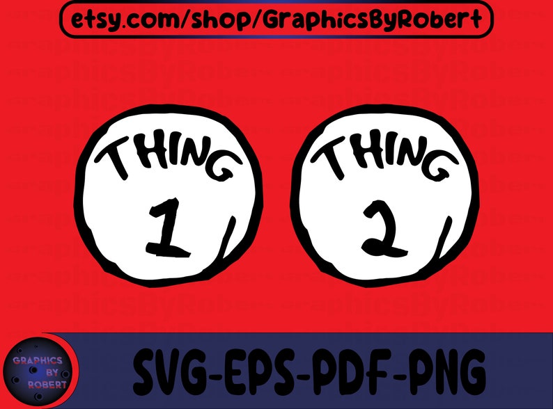 Layered Thing 1 Thing 2 Svg Png, Thing Mom Svg, Thing Dad, Thing ...