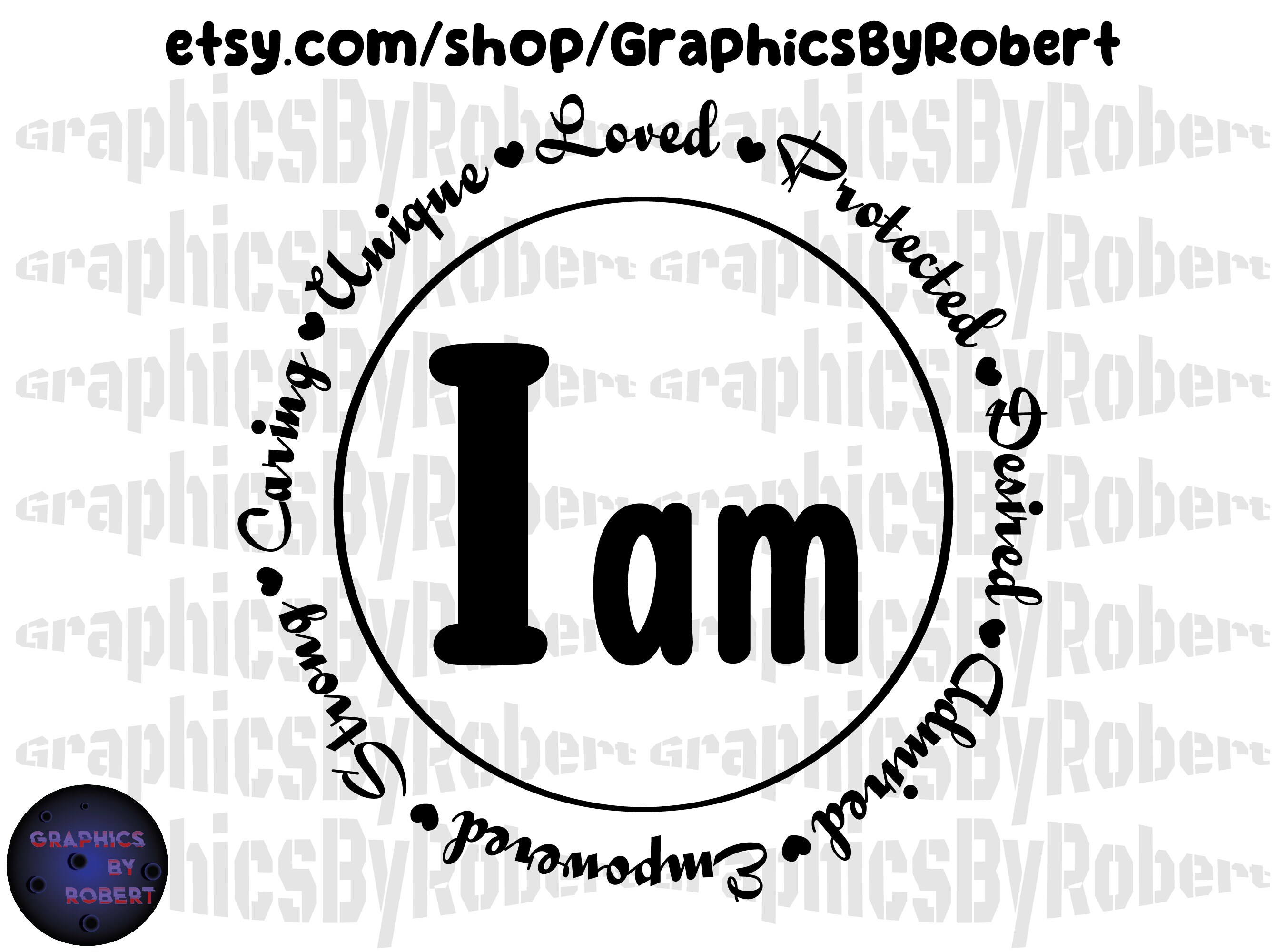 I Am Svg Inspiration Svg Cut File Cricut Silhouette - Etsy