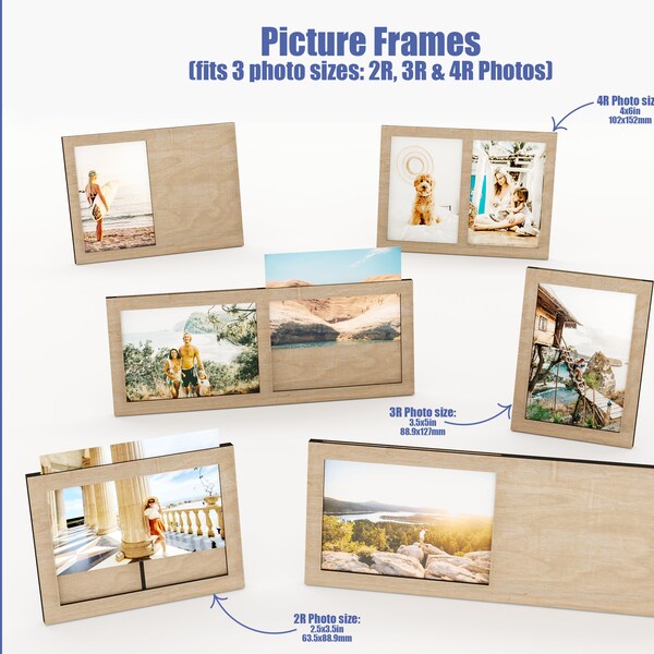 Wood Picture Frame - Etsy