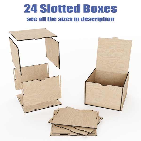 24 X 12 Wood Boxes - Etsy UK