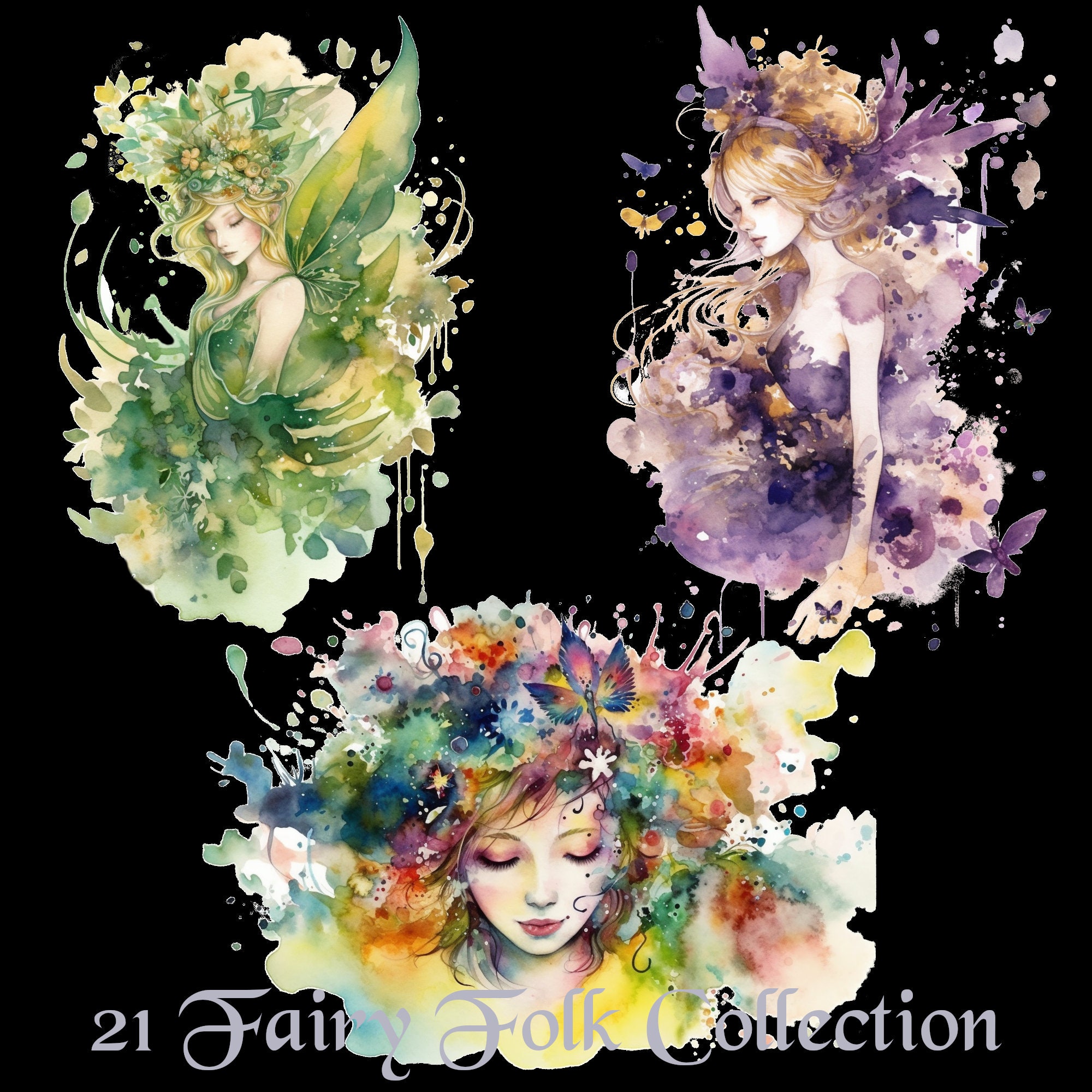 21 Fairy Folk Collection Enter a Whimsical World of Magic With Our ...