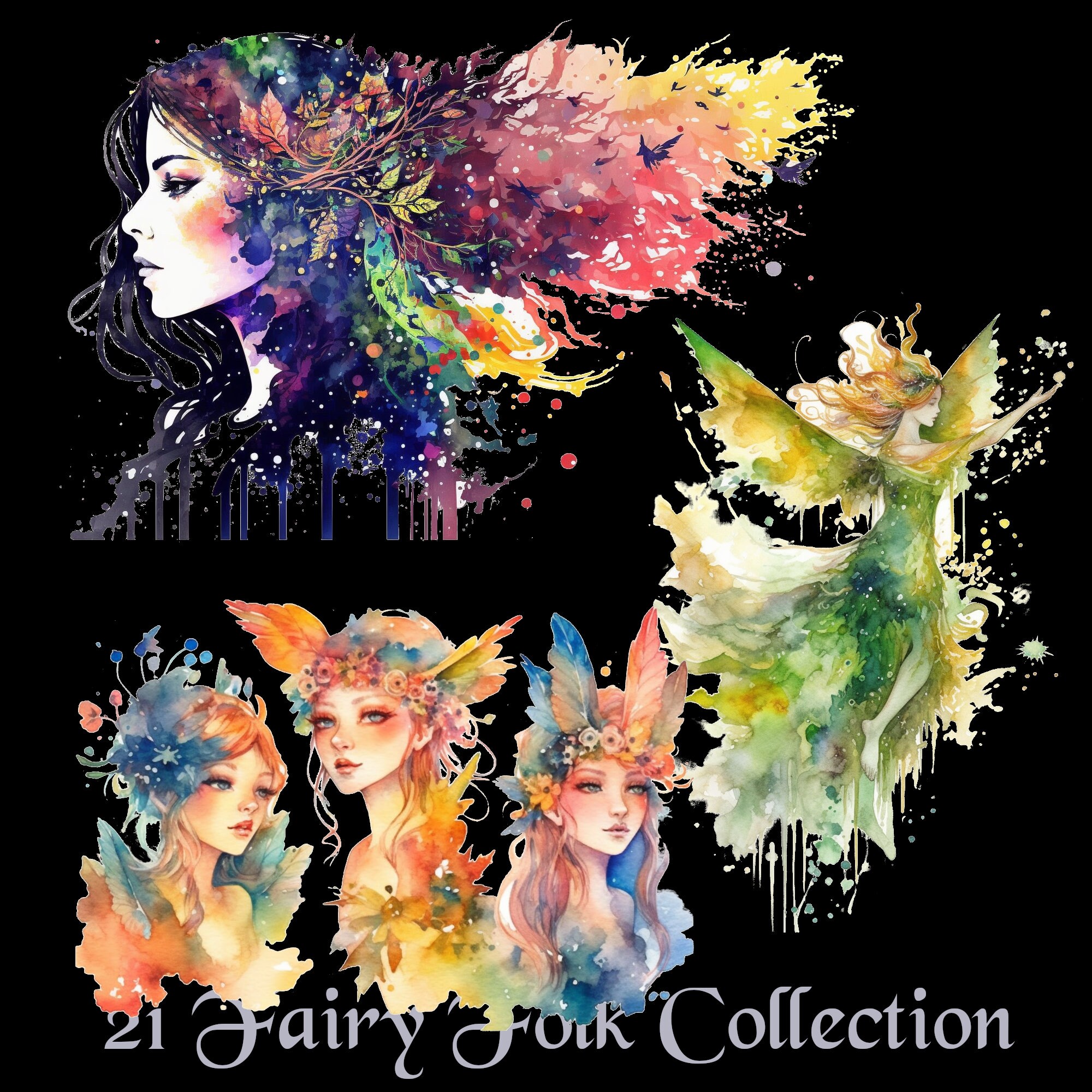 21 Fairy Folk Collection Enter a Whimsical World of Magic With Our ...