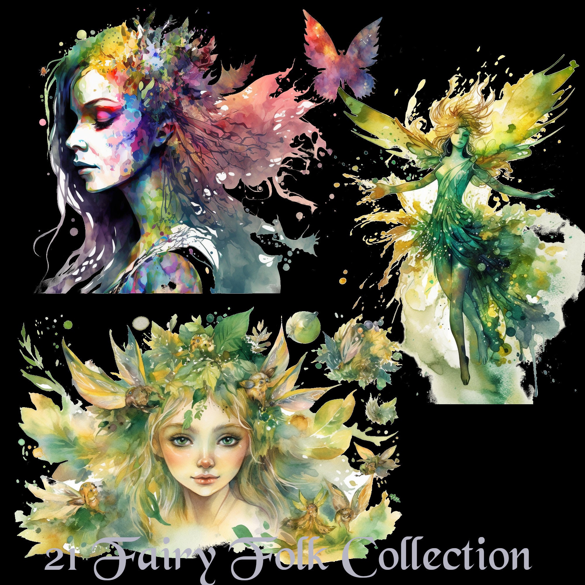 21 Fairy Folk Collection Enter a Whimsical World of Magic With Our ...