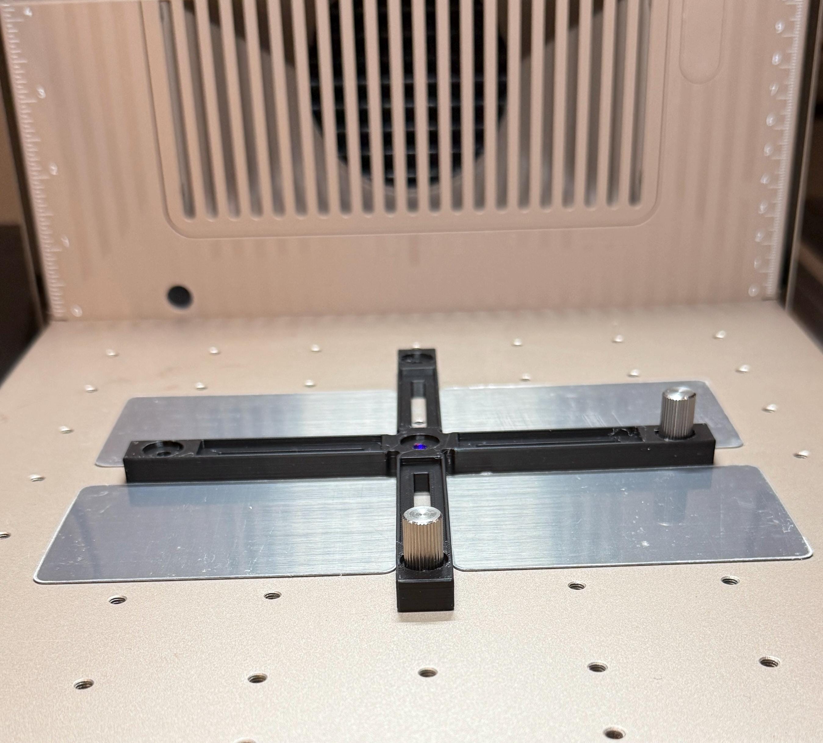 Xtool F2 Ultra - UV Alignment Jigs – 35mm Base Plate, Laser Positioning ...