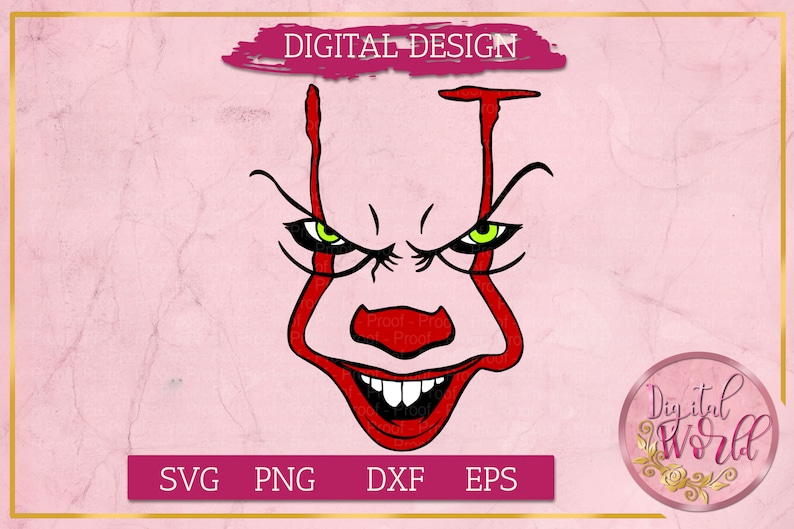 It Pennywise Svg, It Penny Wise Clipart, Cricut, Digital Vector Cut ...