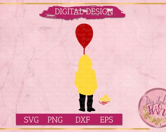 It Balloon Georgie Svg - Etsy