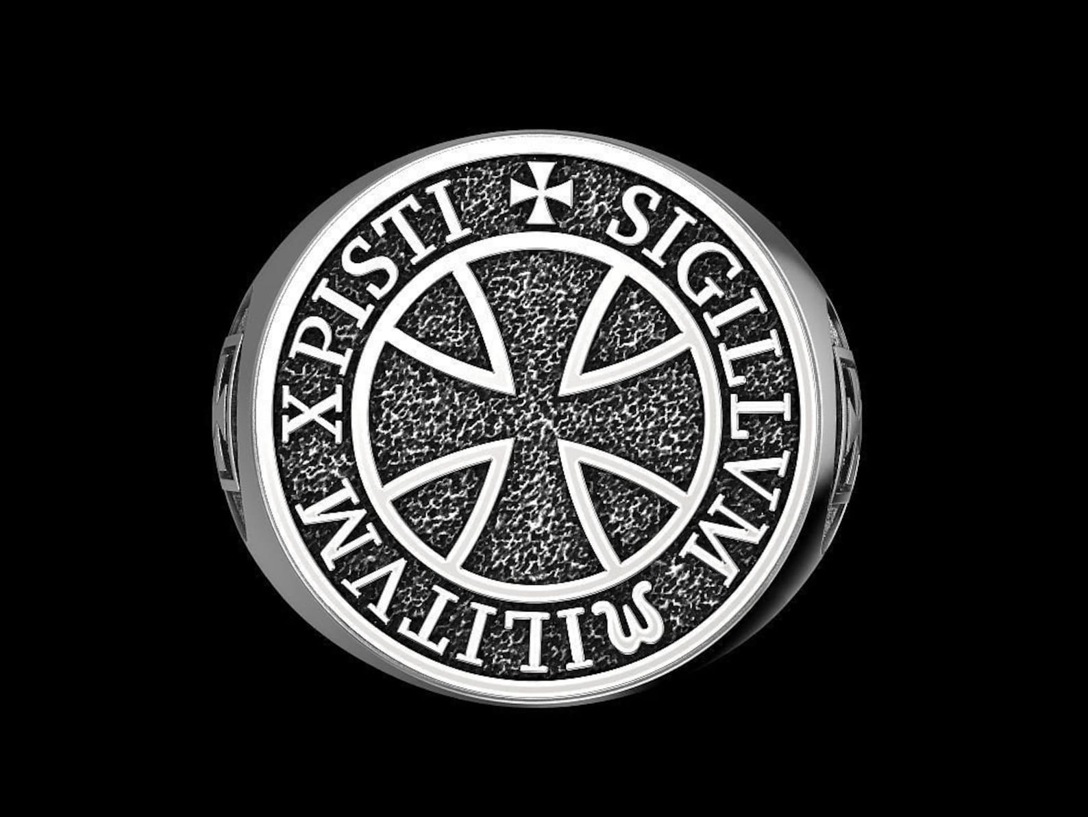 Knights Templar Ring Ring of Knights Templar Templar Ring - Etsy