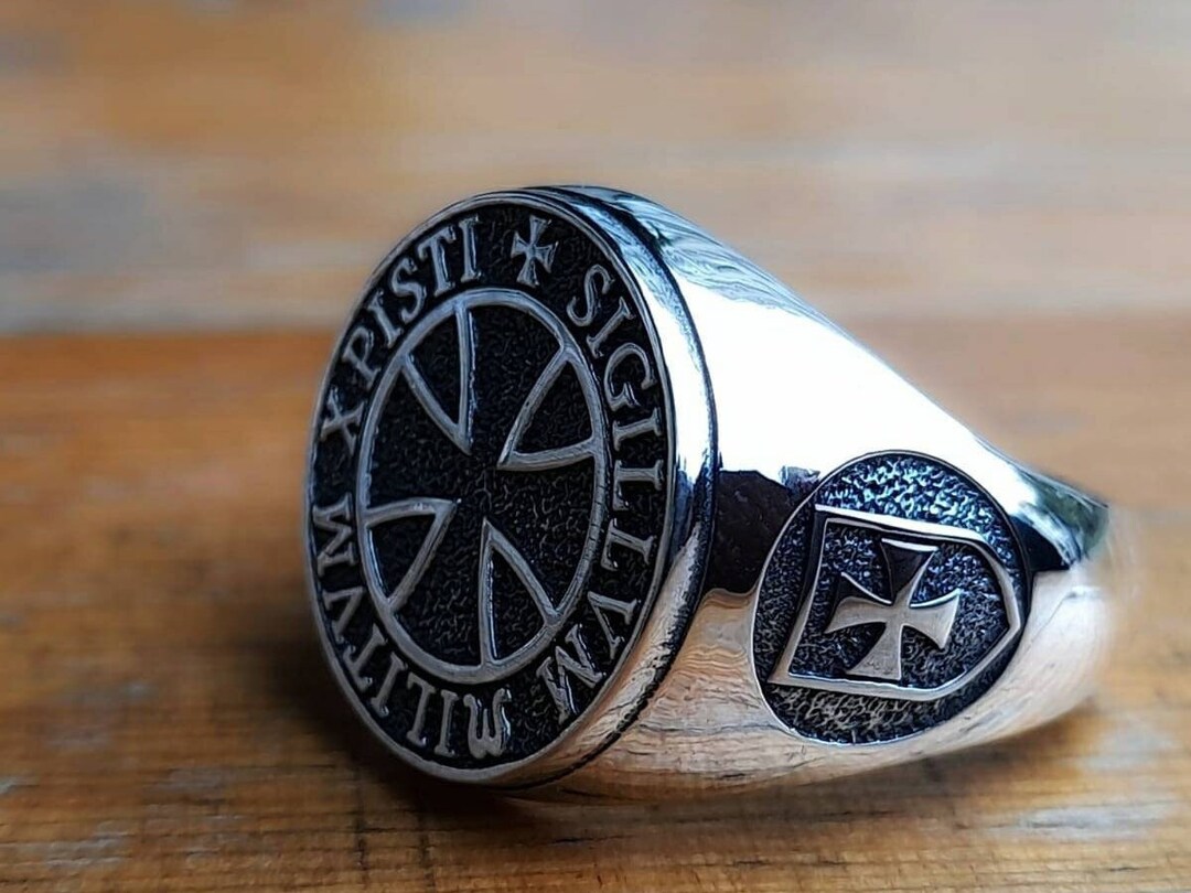 Knights Templar Ring, Ring of Knights Templar, Templar Ring, Templar ...