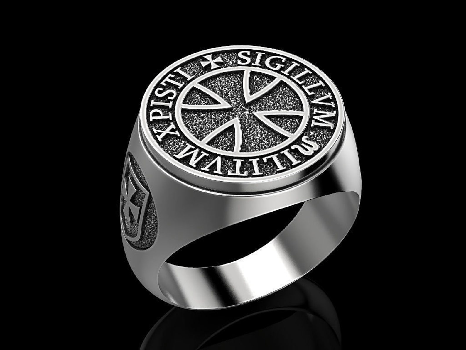 Knights Templar Ring Ring of Knights Templar Templar Ring - Etsy