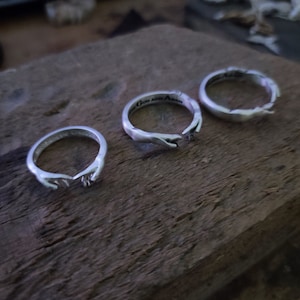 Michelangelo's Creation of Adam Ring, Handmade Sterling Silver 925 - Etsy