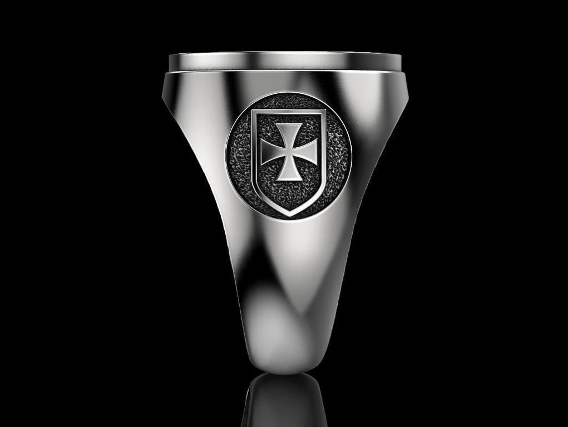 Knights Templar Ring Ring of Knights Templar Templar Ring - Etsy