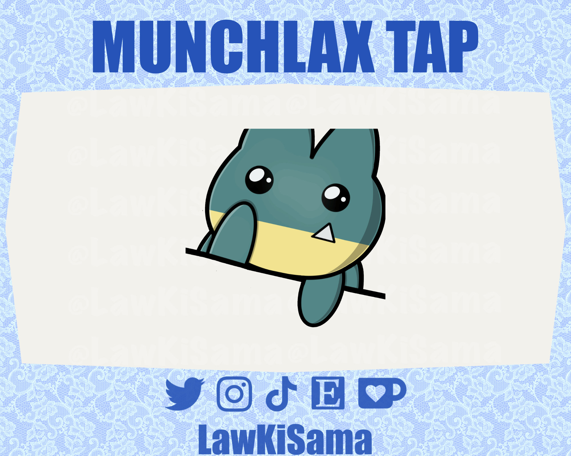 Pokemon Munchlax Bongo Tap GIF Animated Emote for Twitch/discord - Etsy