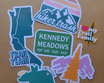 Pacific Crest Trail Map - Etsy