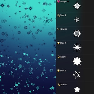 42 Glitter and Sparkle Bokeh Brushes for Procreate - Etsy