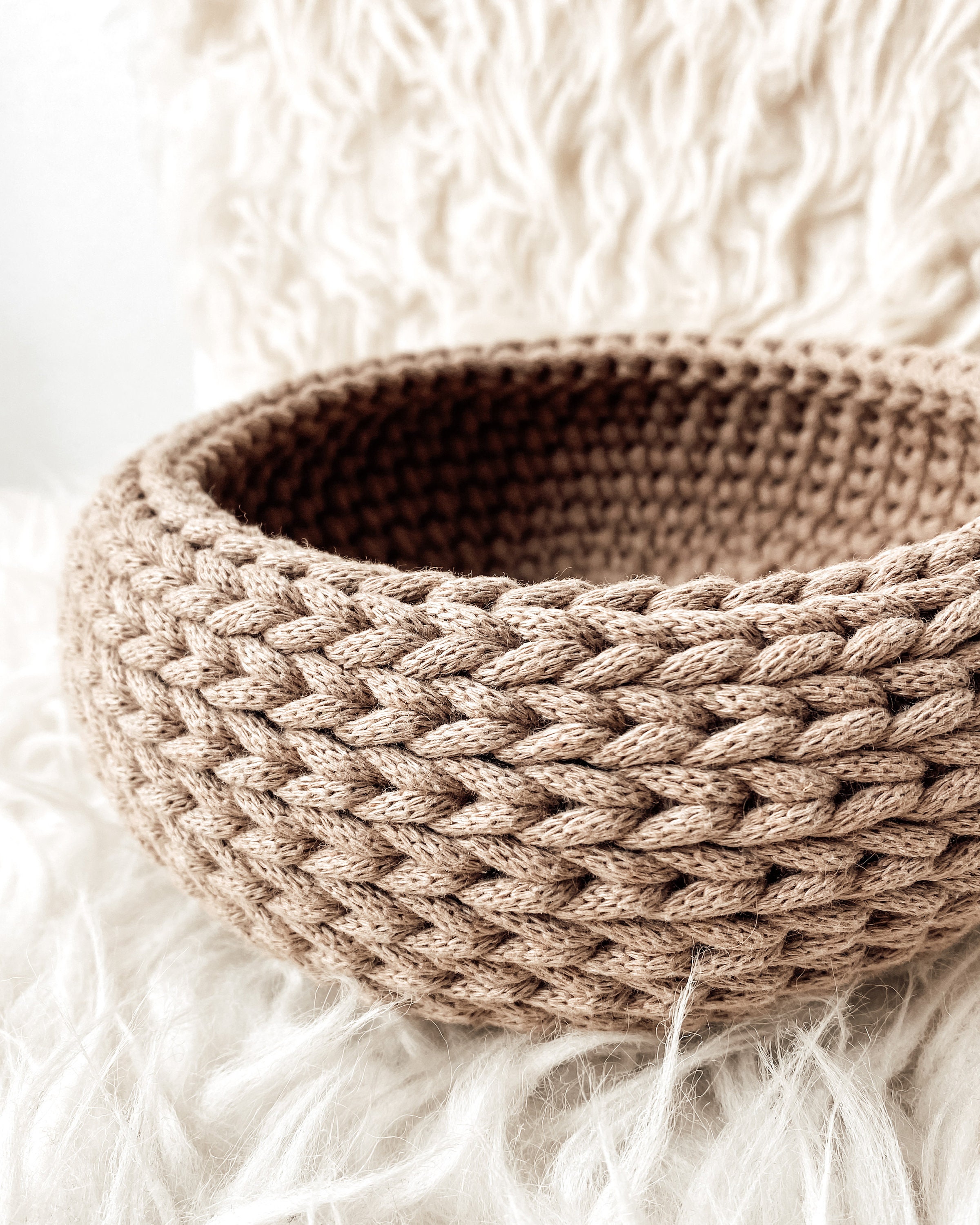 Crochet Bowl PATTERN - Pdf With Diagram - Crochet Basket - Crochet ...