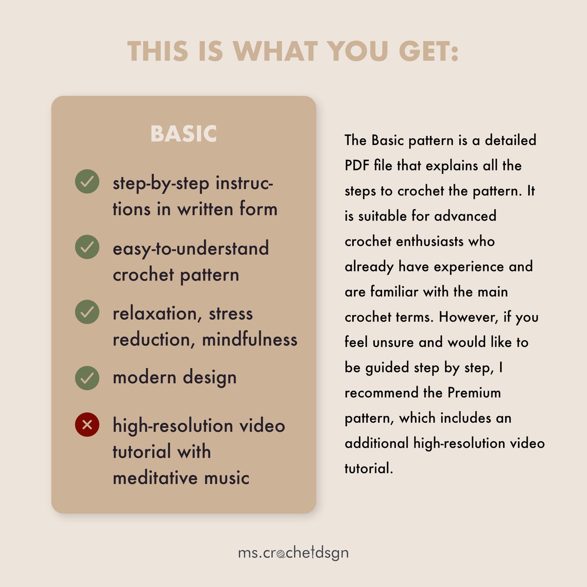 Crochet Circle PATTERN Pdf With Diagram Placemats, Coasters, Bag or ...