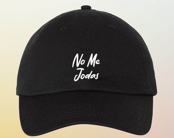 CHINGONA Dad Hat Embroidered Baseball Cap Low Profile Custom Black ...