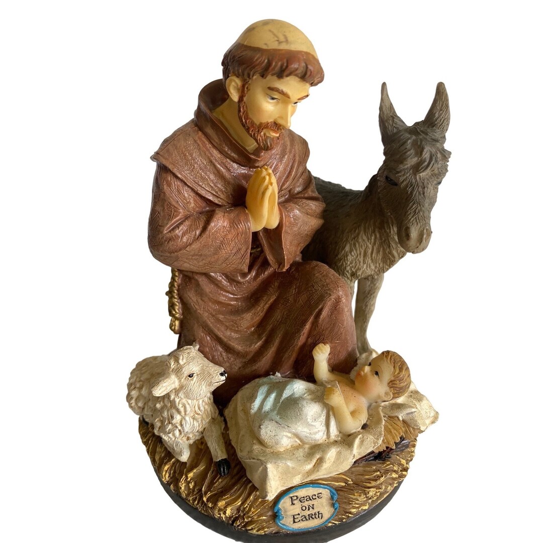 Vintage Nativity Scene Holiday Decor Christmas 5 TALL - Etsy