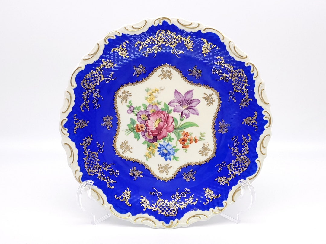 Schumann Bavaria Plate, Vintage Porcelain Plate, Decorative China Plate ...