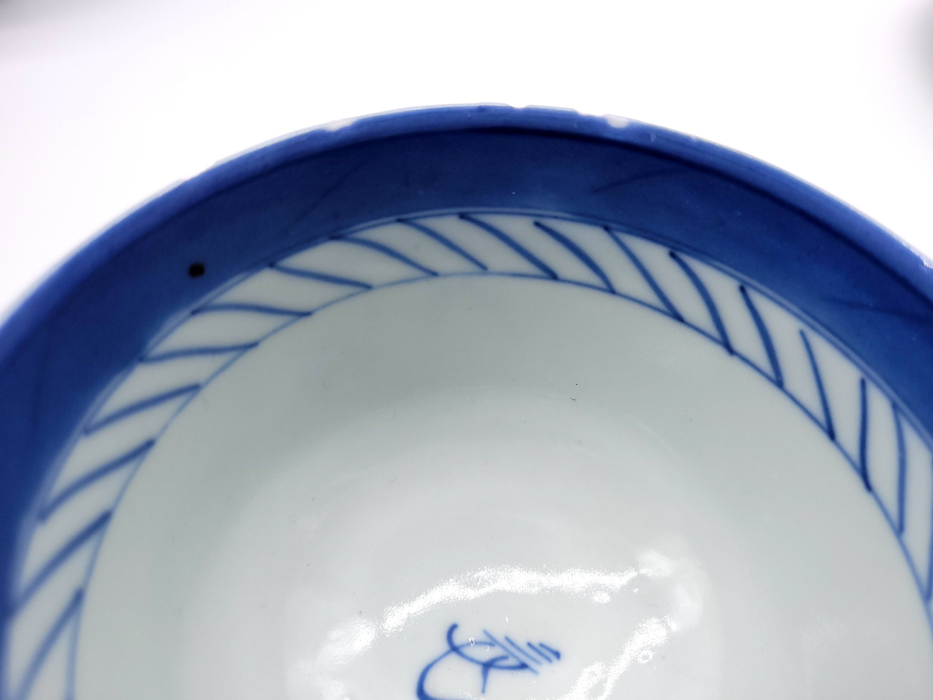 Antique Canton Porcelain Oriental Tea Set of 6, 19th Century Chinese ...