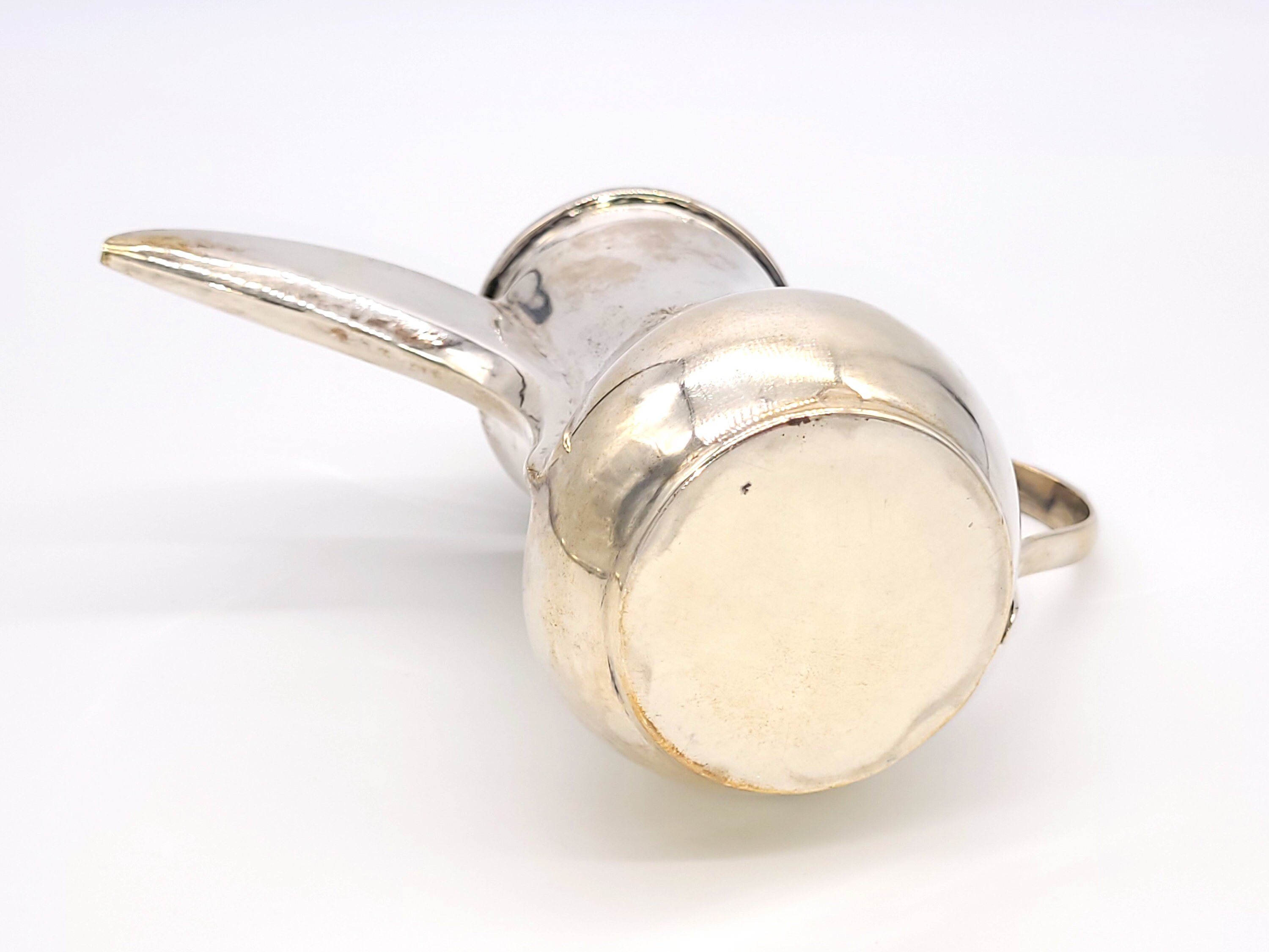 Antique Iraqi Silver Niello Coffee Pot, Arabic Dallah Coffee Pot ...