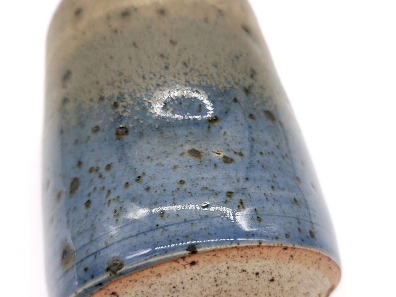 Vintage Conical Coffee Mug Pottery, Stoneware, Pair Handmade, Glazed ...