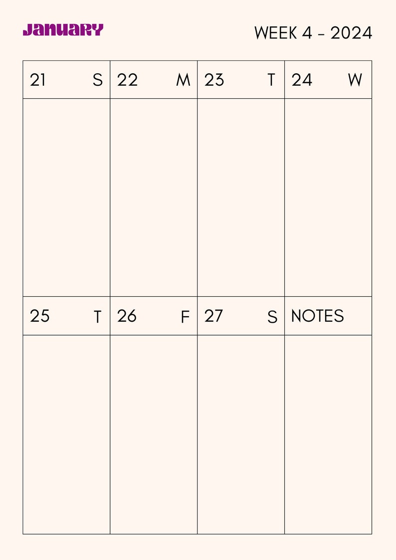 2024 Planner. Plan Your Future. Monthly and Weekly Planner - Etsy