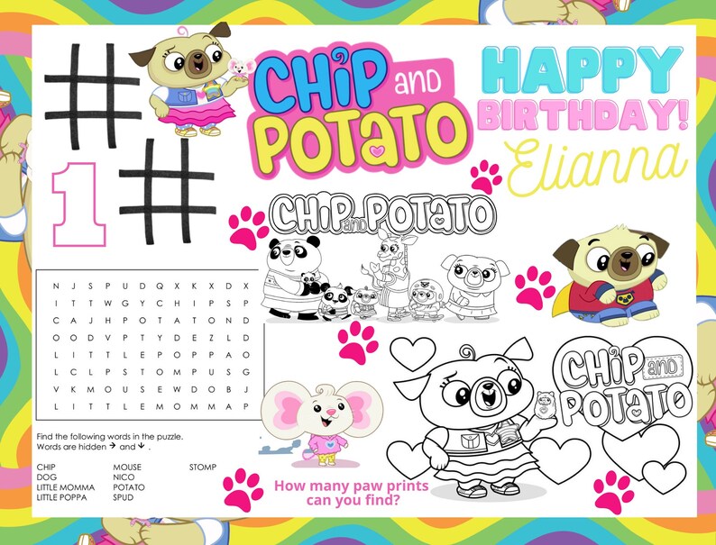 PHYSICAL Event Coloring Activity Sheet. Coloring Sheets. - Etsy