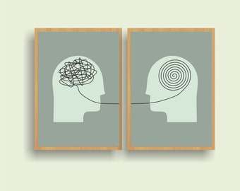 Talking Helps Poster - Etsy