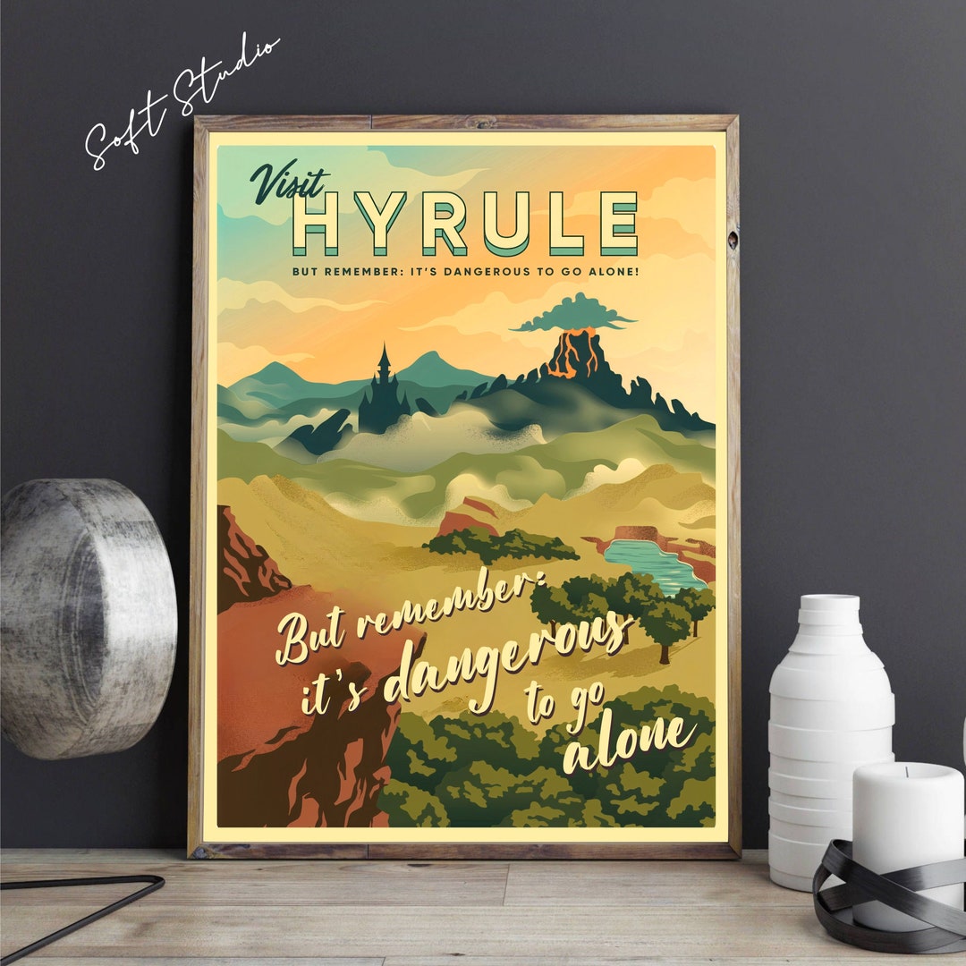 Legend of Zelda Posters Breath of the Wild Posters Zelda Wall Art ...