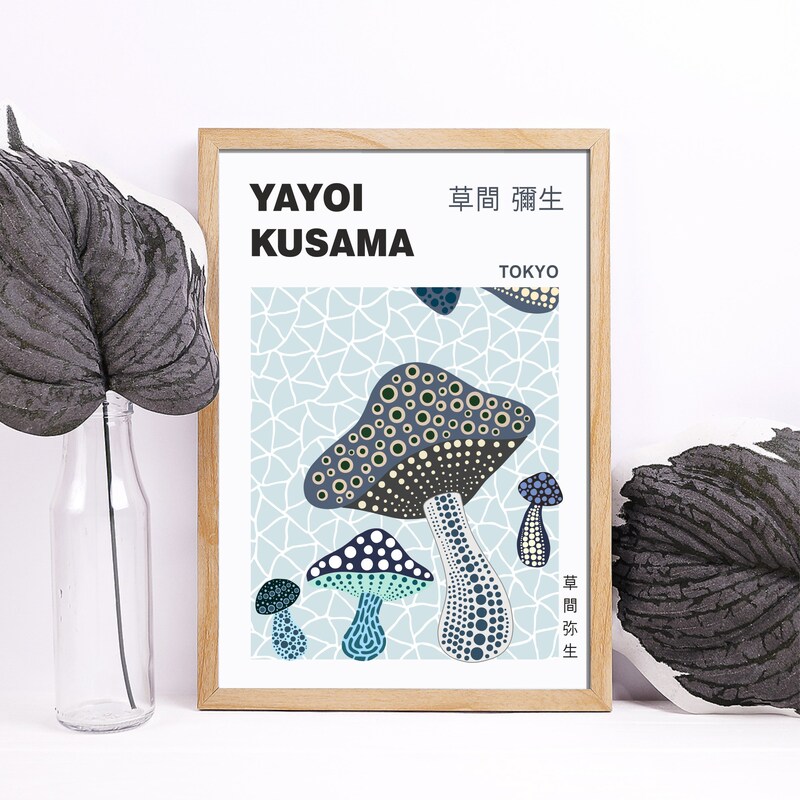 Yayoi Kusama Print - Etsy