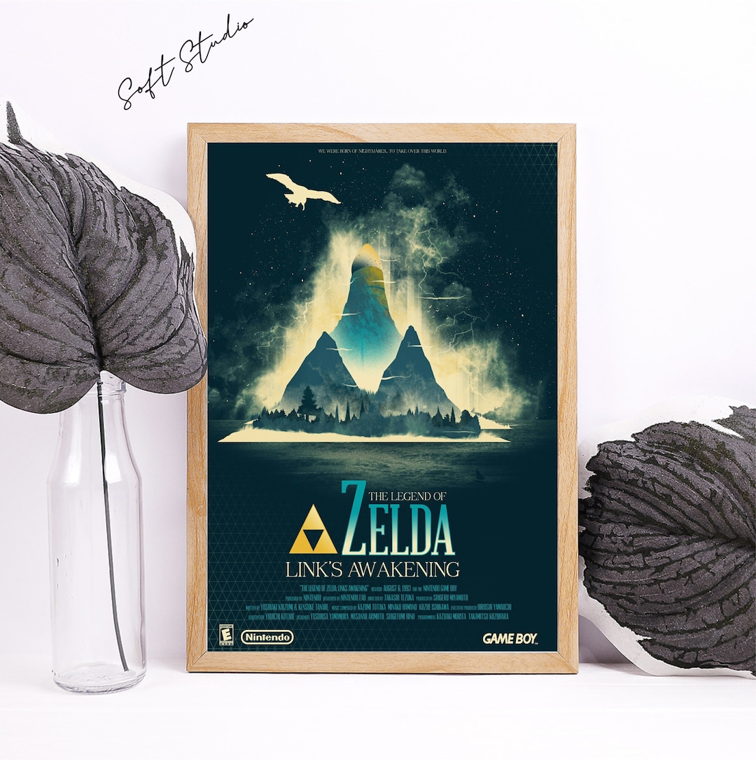 Breath of the Wild Posters Zelda Wall Art Prints BOTW Legend of Zelda ...