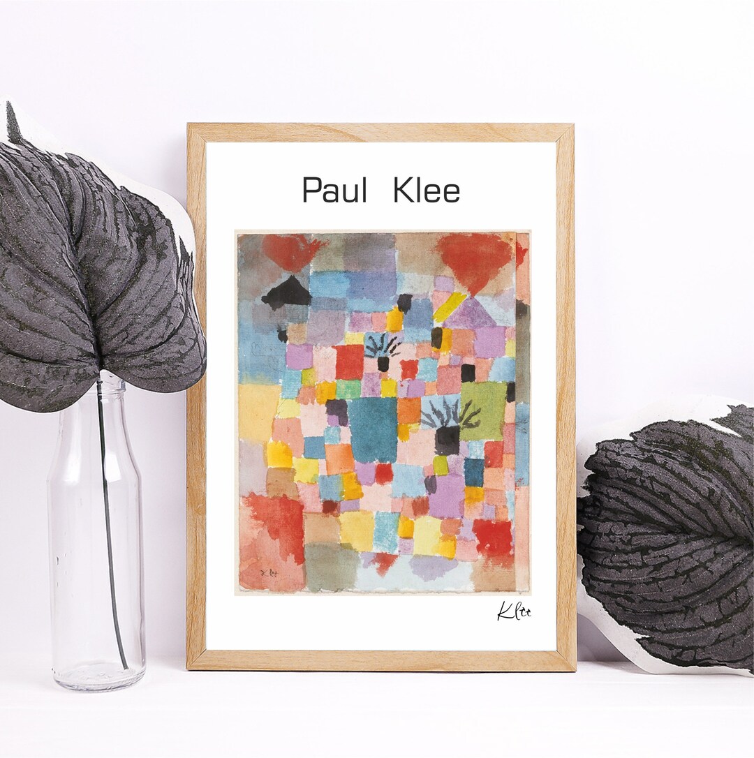 Paul Klee Druck Abstrakte Wand Kunst Paul Klee Poster Klee Ausstellung Druck Büro Dekor Modern ...