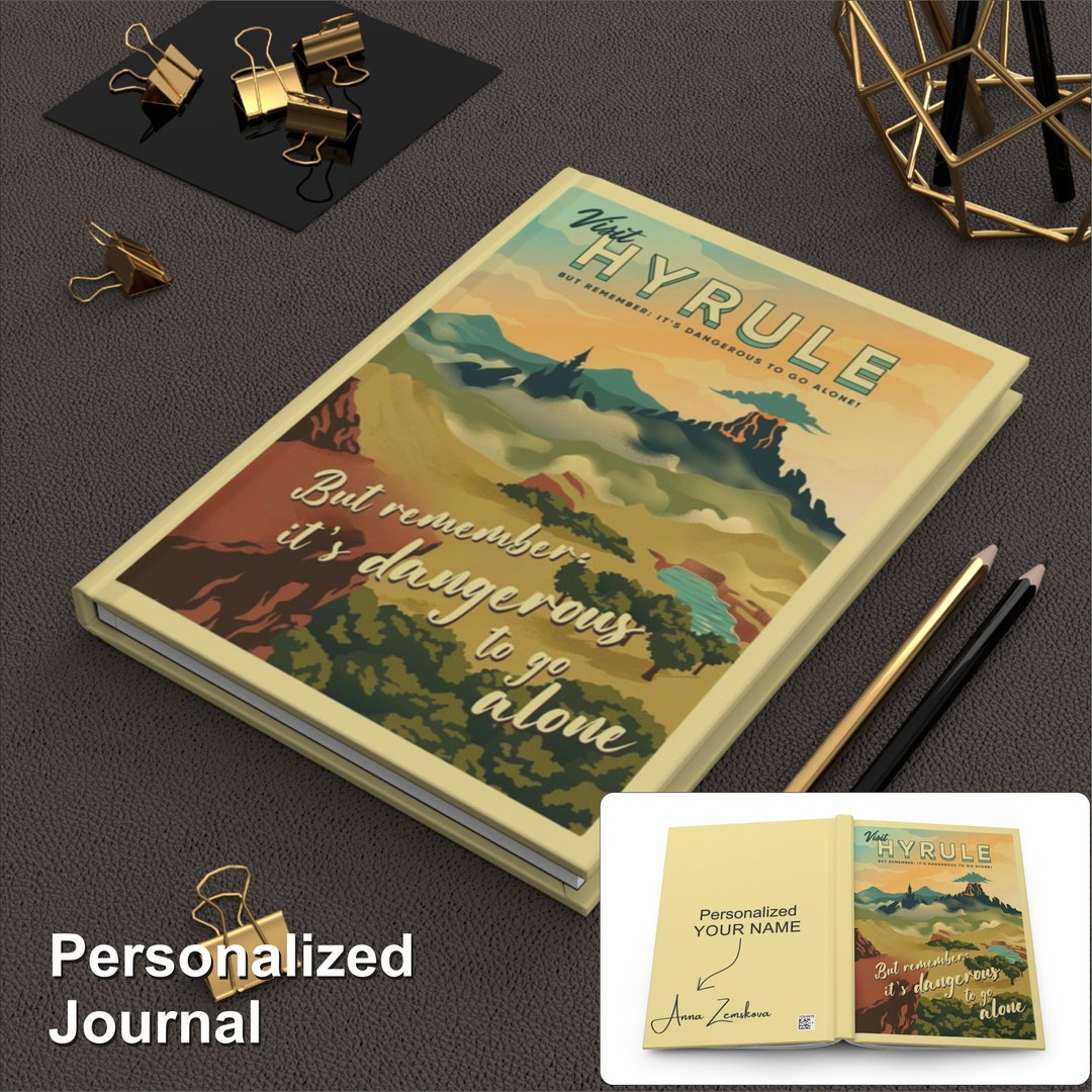 Hyrule Notebooks Gift Legend of Zelda Journal Breath of the Wild ...