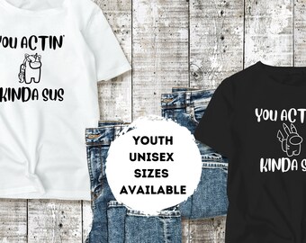 Kids Kinda Sus Shirt - Etsy