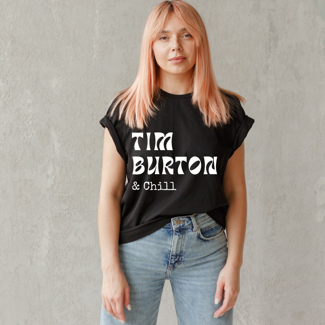 Tim Burton SVG PNG JPEG Minimal Tim Burton Cricut Template - Etsy