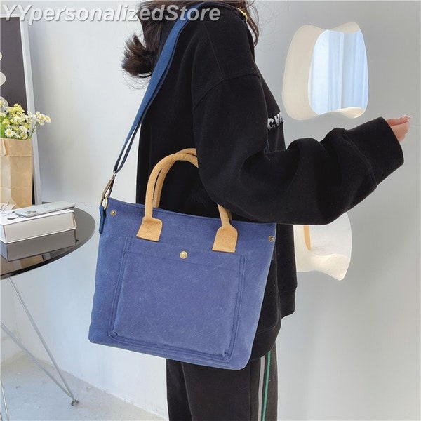 Simple Canvas Bags - Etsy