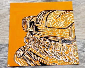 Hot Rod Pinstripe Art - Etsy